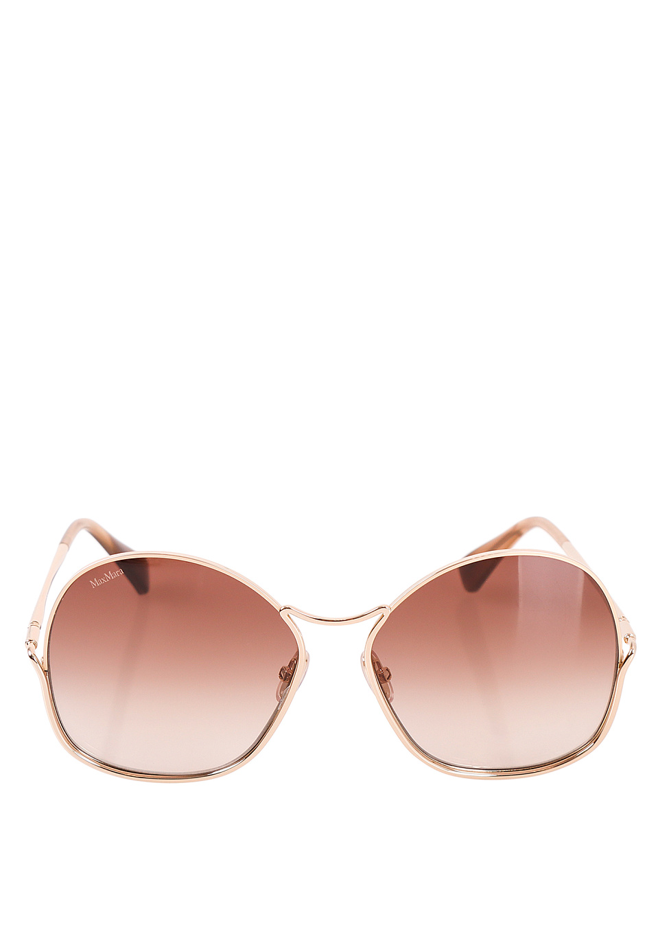 Очки Max Mara ELSA1 цвет темно-коричневый - купить в интернет-магазине ...