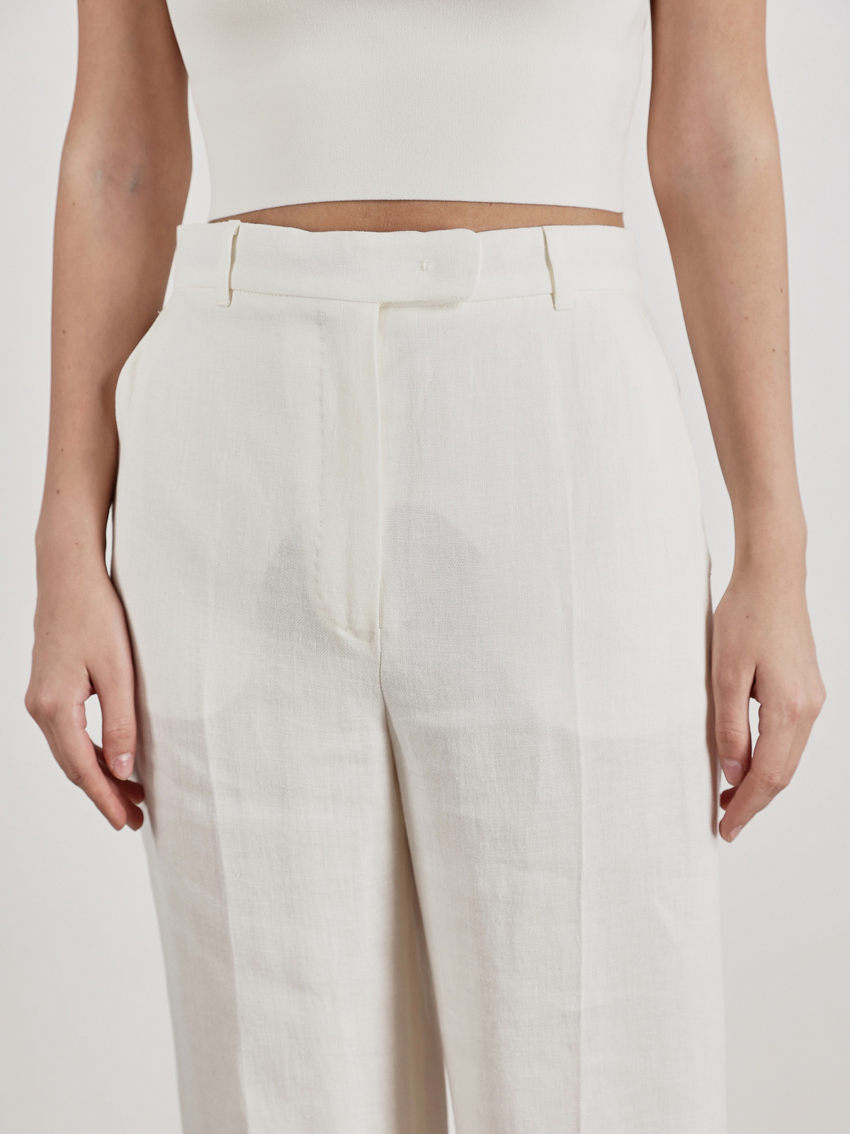 Брюки Max Mara ALCANO (14714) цвет белый - купить в интернет-магазине ...