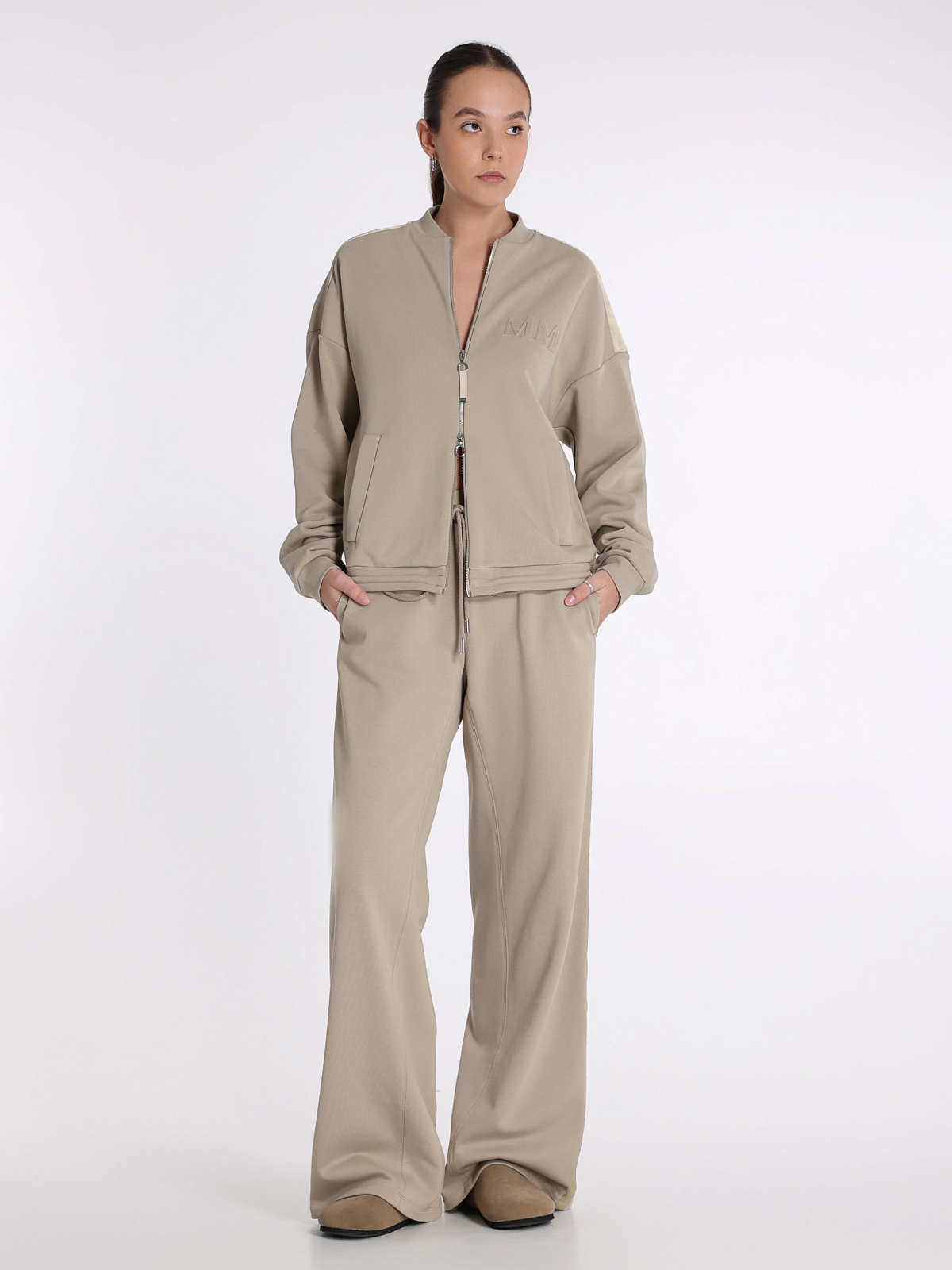 Толстовка спортивная Max Mara DODO цвет песочный - купить в интернет-магазине online-fashion.ru