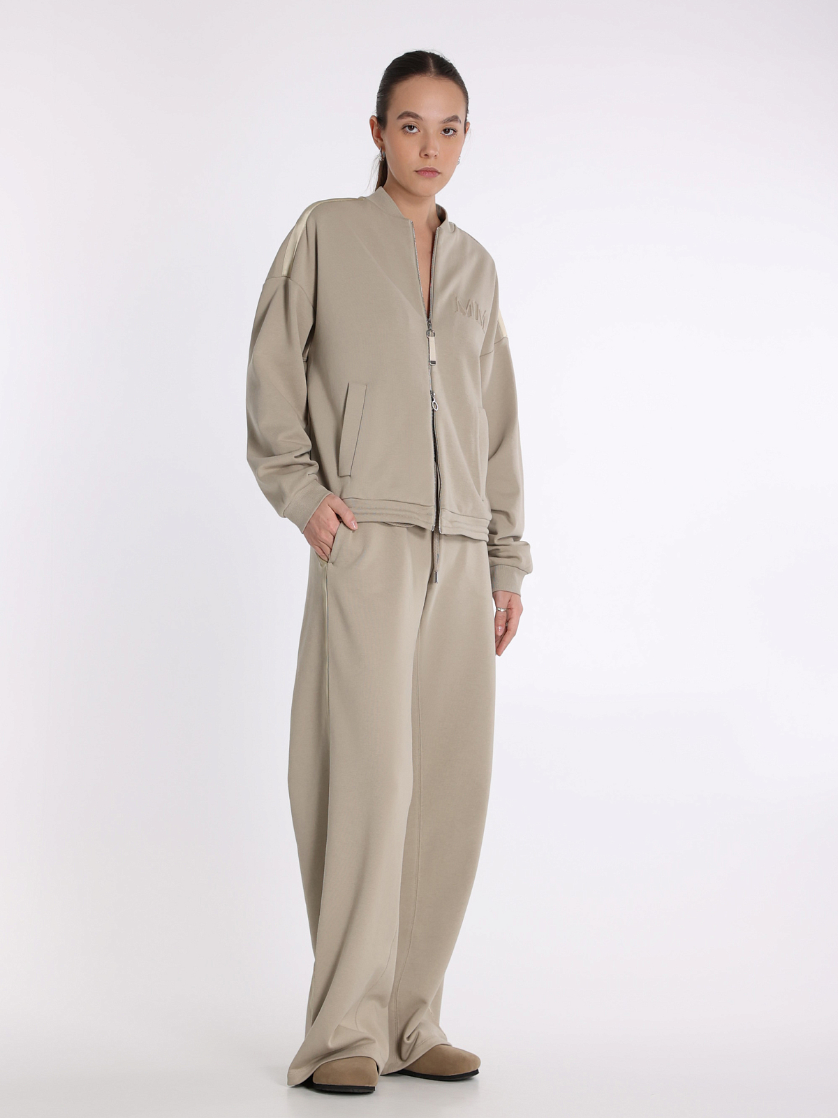 Толстовка спортивная Max Mara DODO цвет песочный - купить в интернет-магазине online-fashion.ru