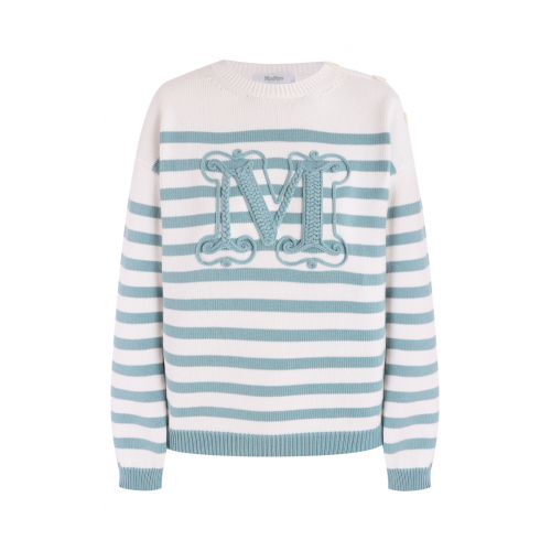 Джемпер Max Mara, цвет: голубой – купить в интернет-магазине ...